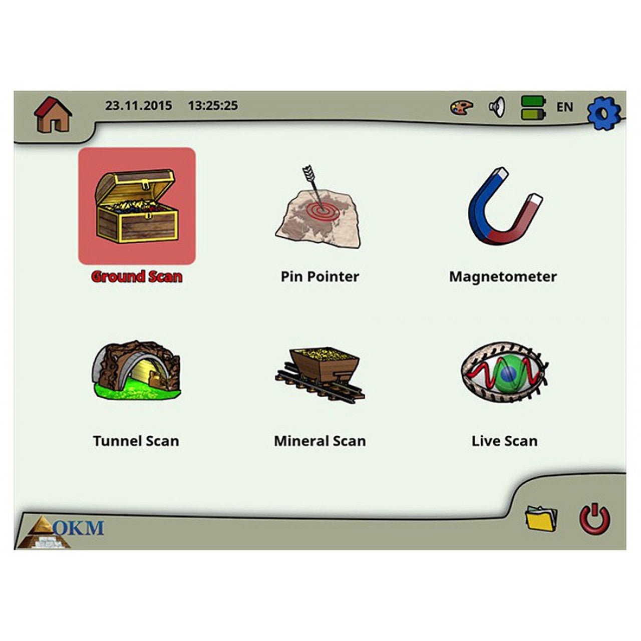 OKM eXp 6000 Professional PLUS Metal Detector | MetalDetector.com