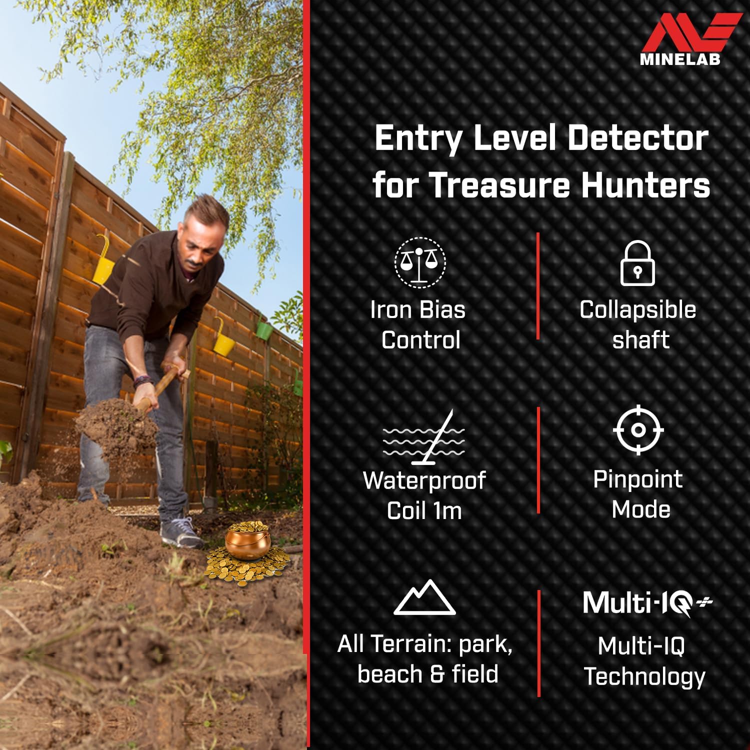 Minelab Vanquish 540 Multi-Frequency Metal Detector – MetalDetector.com