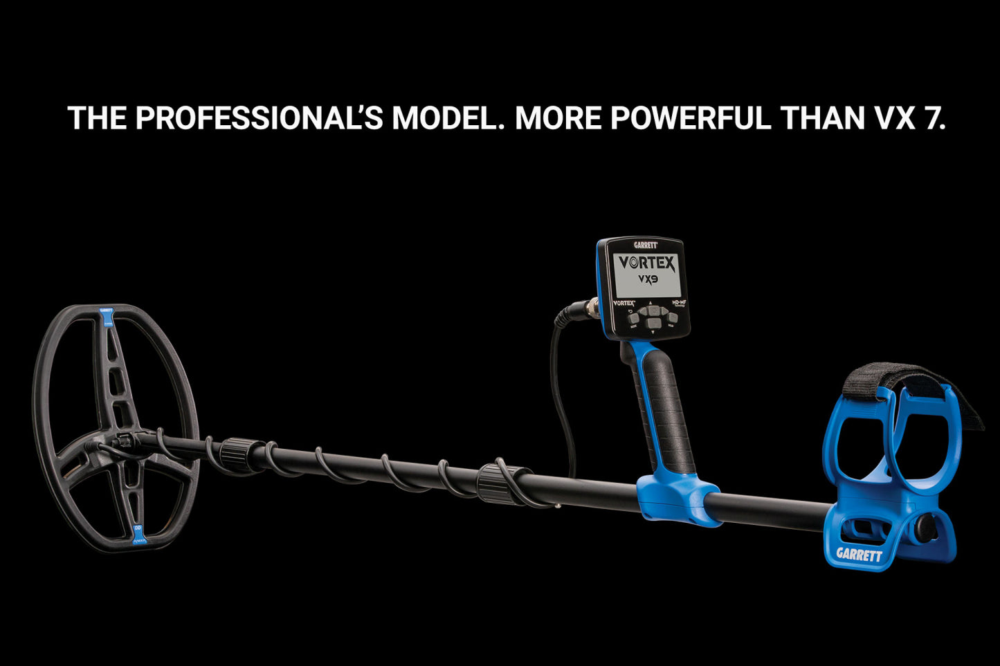 Garrett Vortex VX9 Waterproof Metal Detector | MetalDetector.com