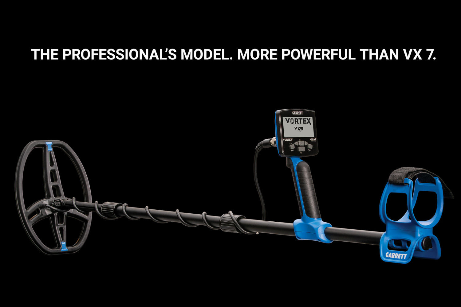 Garrett Vortex VX9 Waterproof Metal Detector | MetalDetector.com