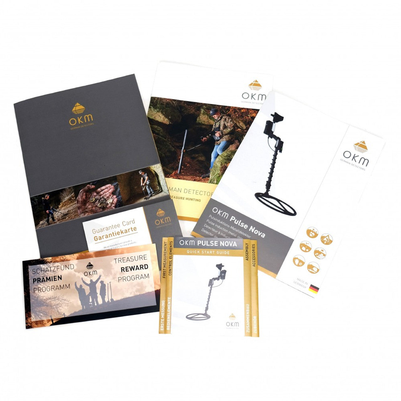 OKM Pulse Nova Omega PI Metal Detector | MetalDetector.com