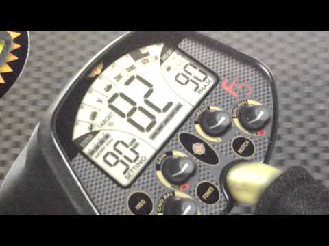 Fisher F5 Metal Detector with Waterproof 10"+4" Concentric Coils ...