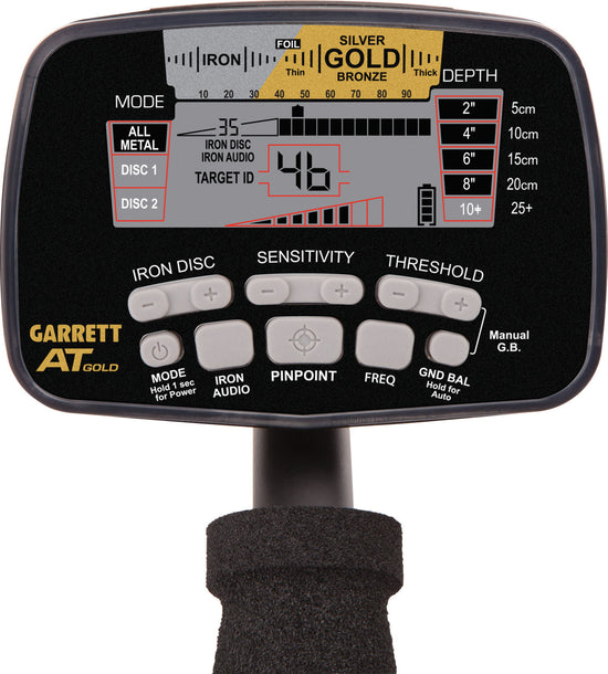 Garrett AT Gold Waterproof Metal Detector | MetalDetector.com