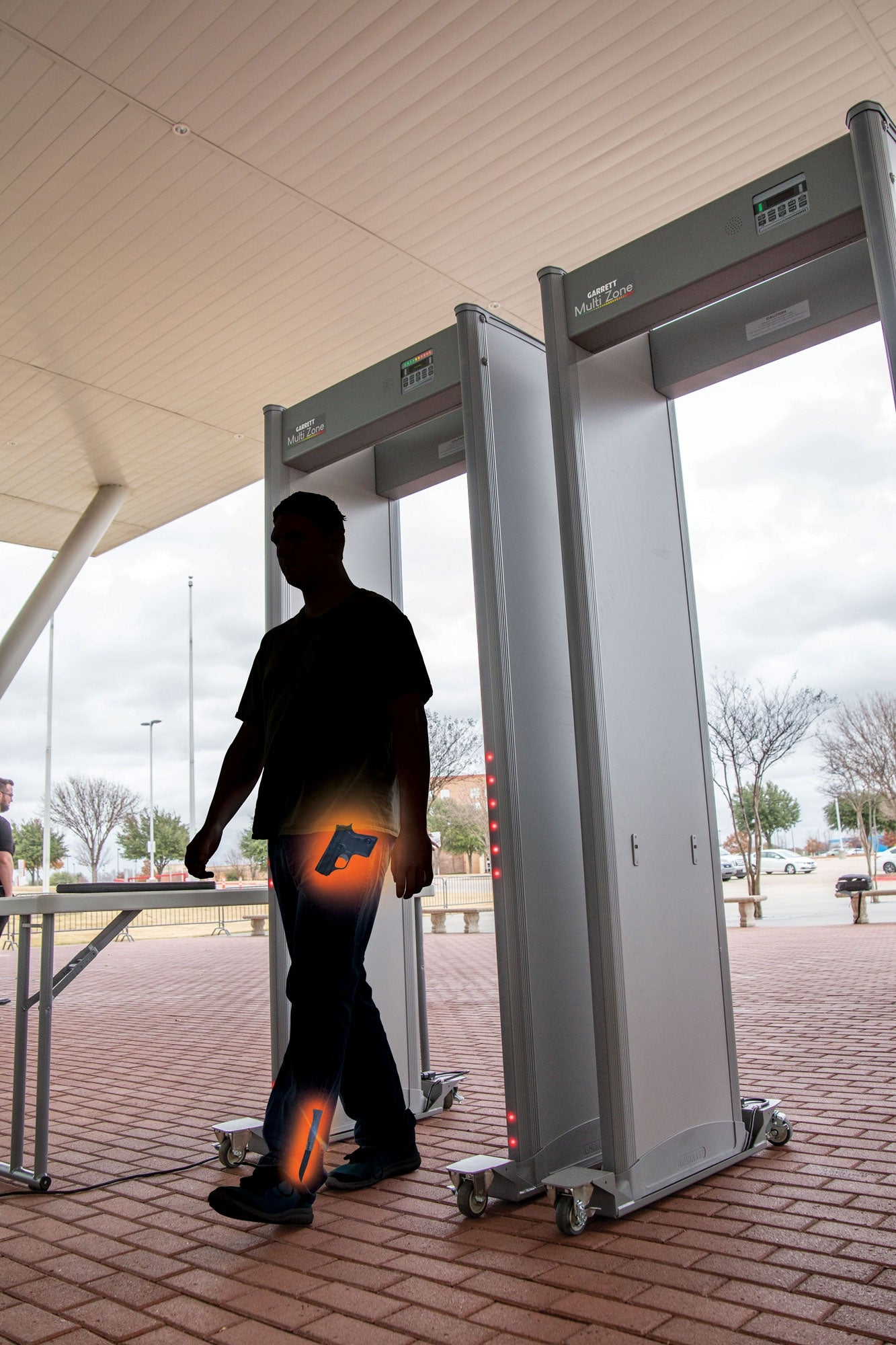 Garrett Multi Zone™ Walk-Through Security Metal Detector | Shop ...