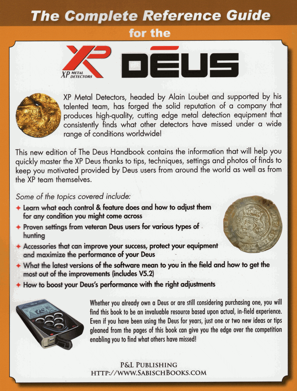 Master Your XP Deus with the DEUS Handbook | MetalDetector.com