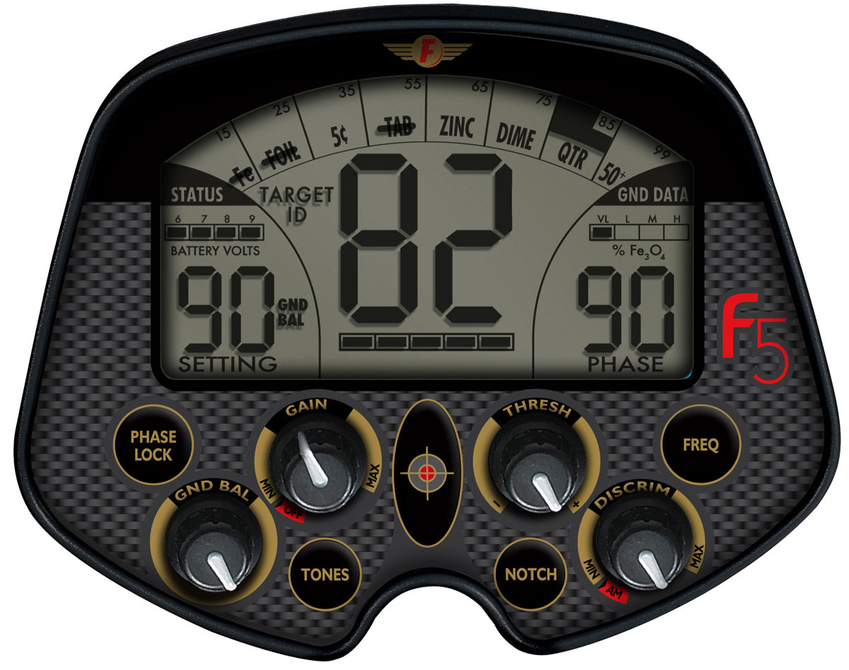 Fisher F5 Metal Detector | Shop | Features | Reviews – MetalDetector.com
