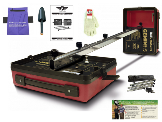 Fisher Gemini-3 Metal Detector | Shop | Features | Reviews ...