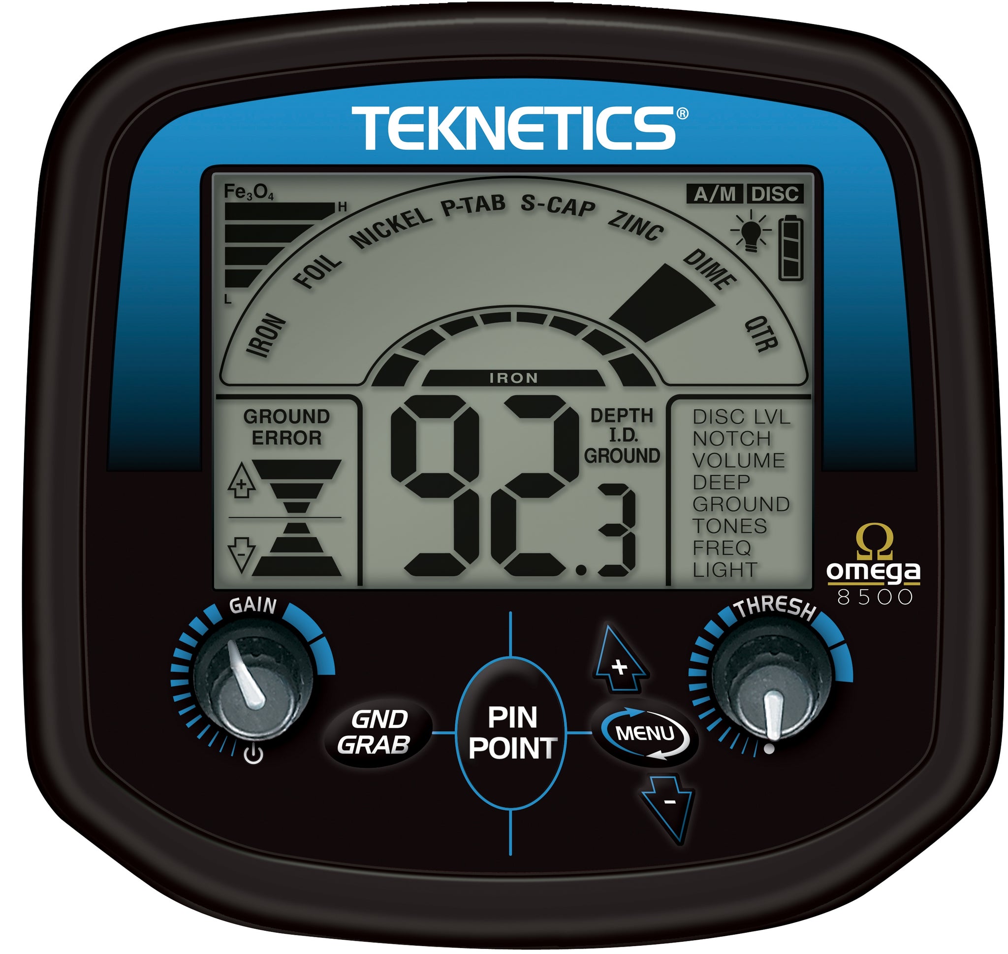 Teknetics Omega 8500 Pro Package | MetalDetector.com
