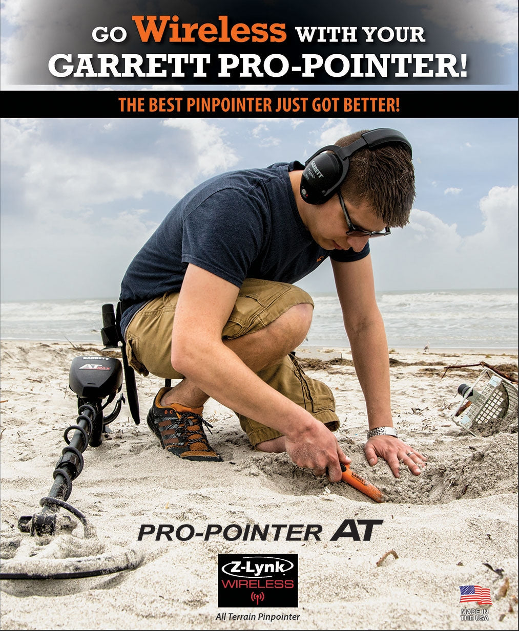 Garrett Pro-Pointer AT Wireless Pinpointer | MetalDetector.com