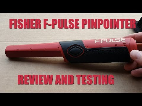 Fisher F-Pulse Waterproof Pinpointer | MetalDetector.com