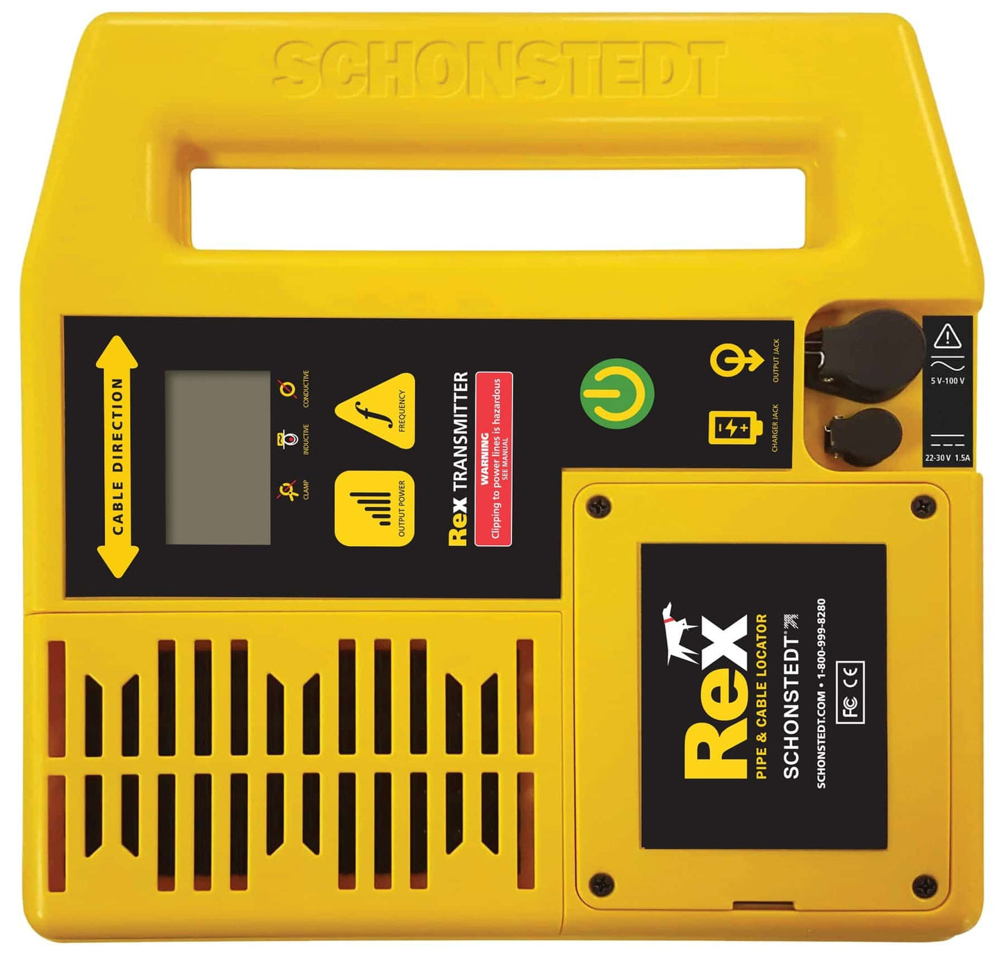 Schonstedt Rex Multi-Frequency Pipe & Cable Locator - For All Utilities ...