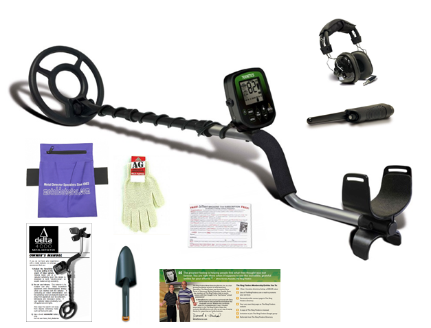 Teknetics Delta 4000 Metal Detector | Free Shipping on $150 ...