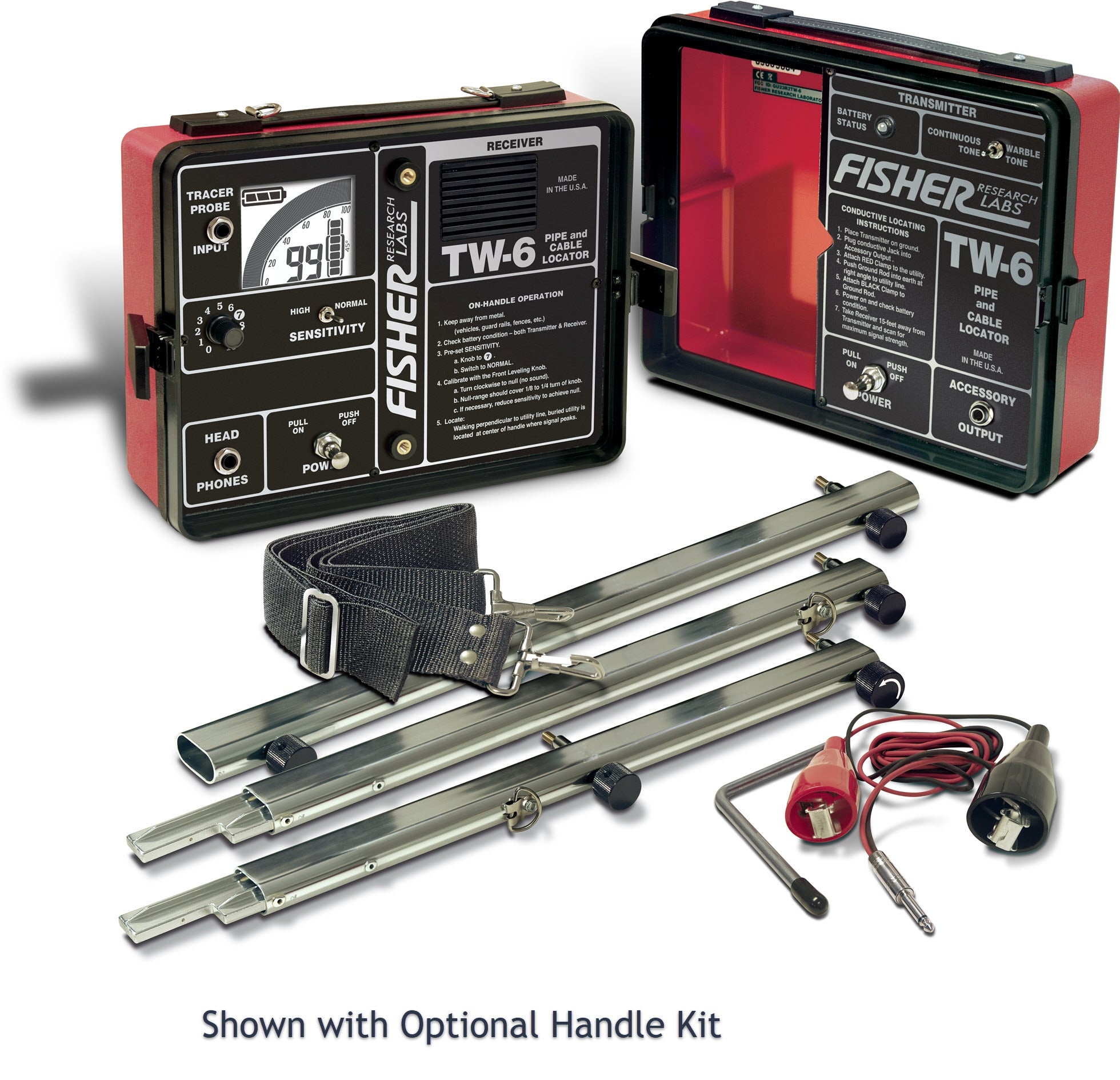 Fisher TW-6 2-box Metal Detector | MetalDetector.com