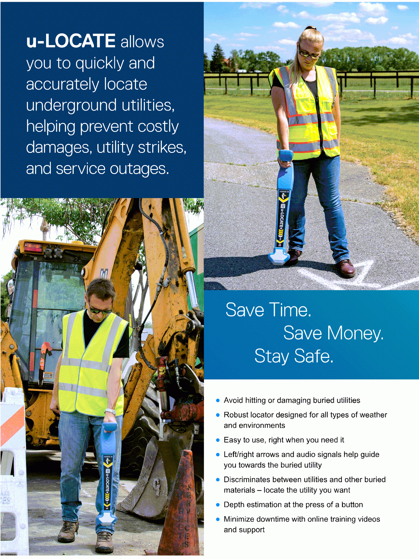 Schonstedt u-LOCATE+ Pipe and Cable Locator | Shop | Reviews | Videos ...