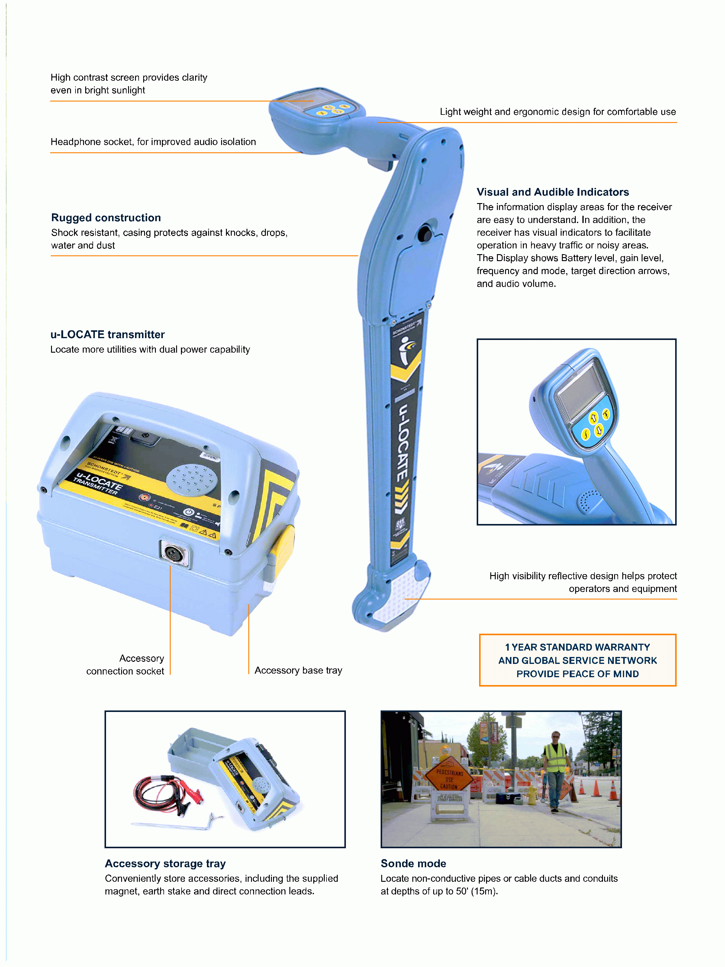 Schonstedt u-LOCATE Pipe and Cable Locator | Shop | Reviews | Videos ...